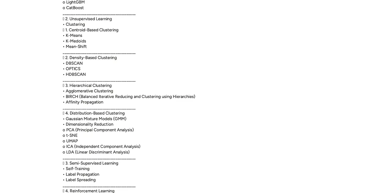 ML Cheatsheet by Varsha Sweetie | Cheat Sheets Hero
